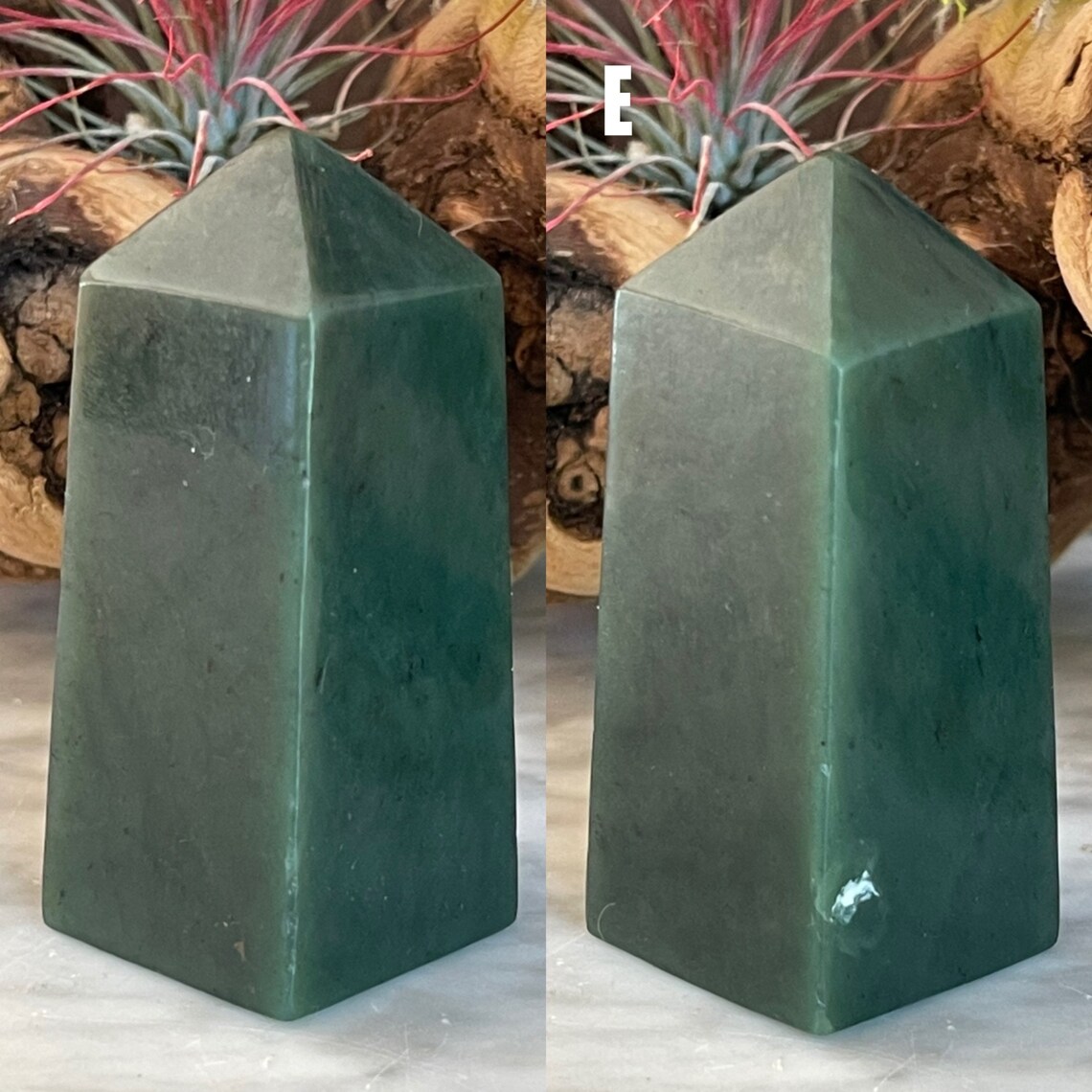 Natural Pakistan Nephrite Jade Towers, Jade Points, Chakras, Reiki ...