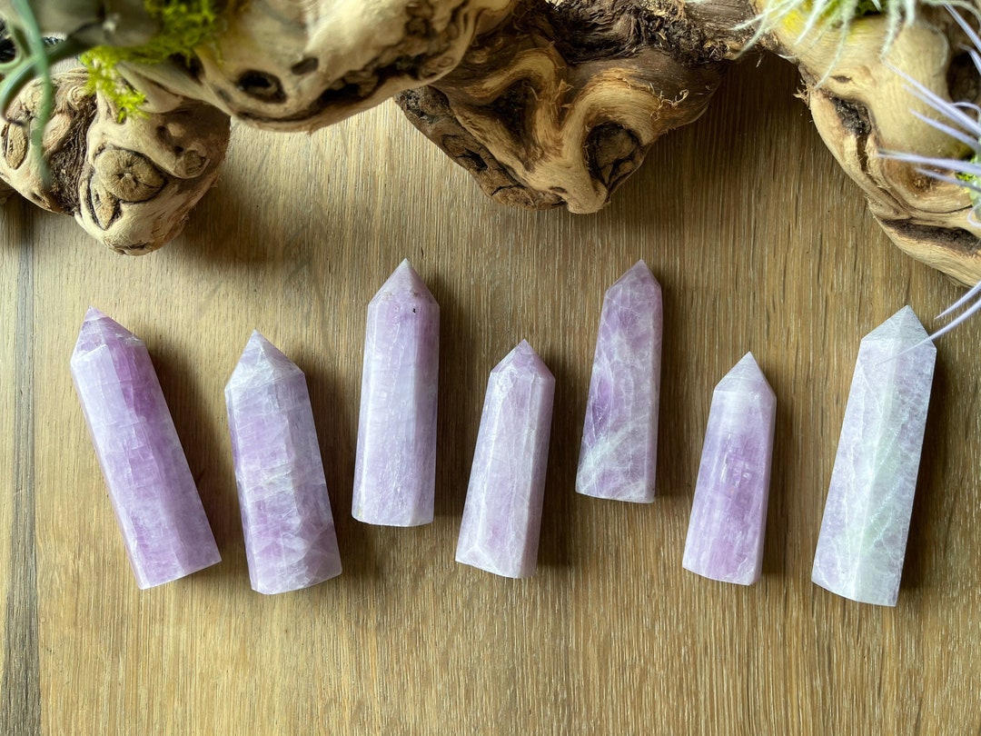 Genuine Kunzite Towers Points - Etsy