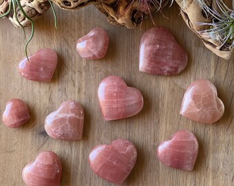 Natural Rose Calcite Towers. Healing Reiki Chakras - Etsy