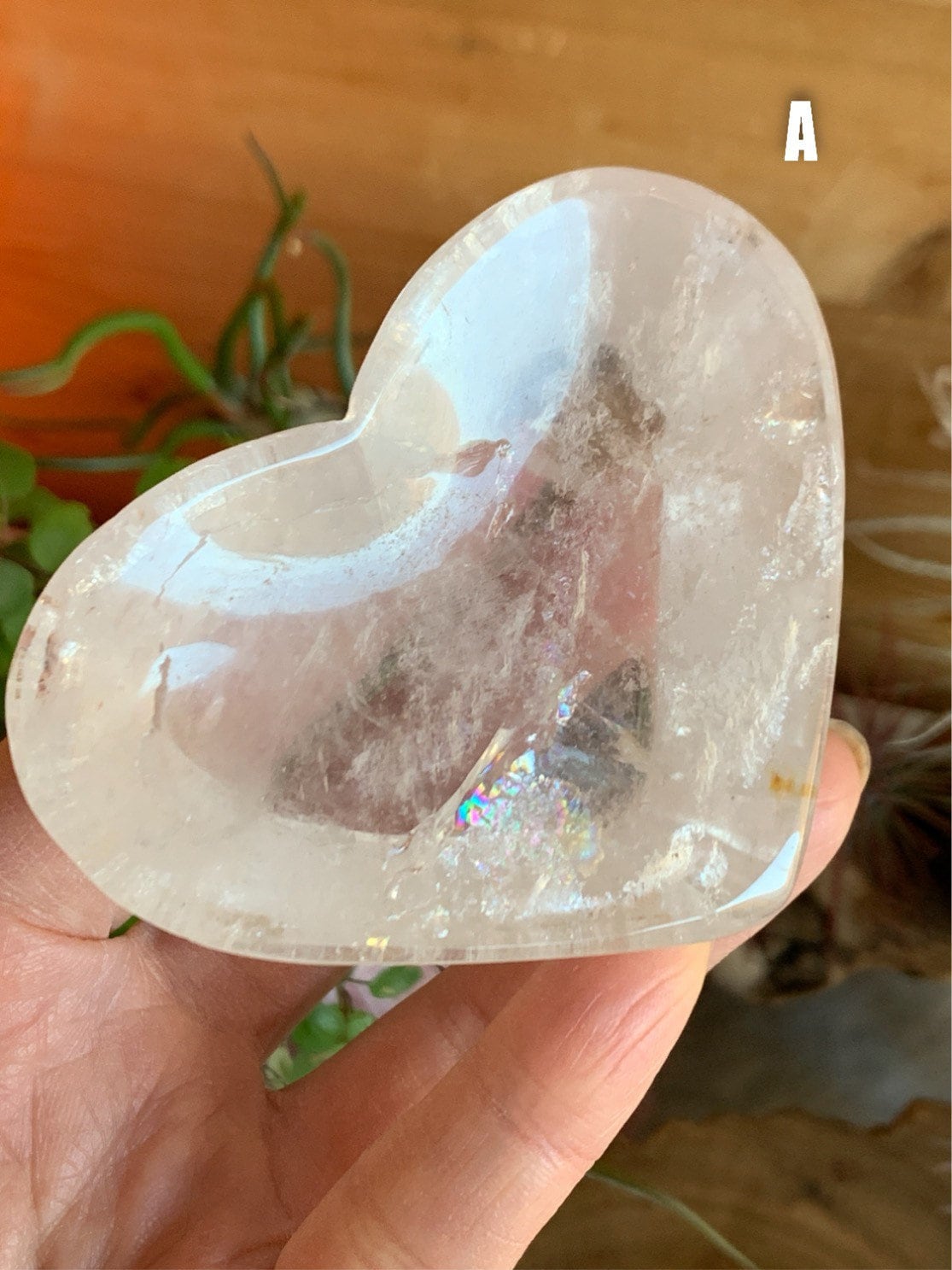 Natural Small Clear Quartz Dishes/bowls Amplifying Crystal - Etsy UK