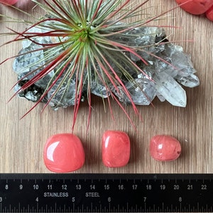 Cherry Quartz Tumbled Stones (man Made Quartz) , Chakras, Reiki ...