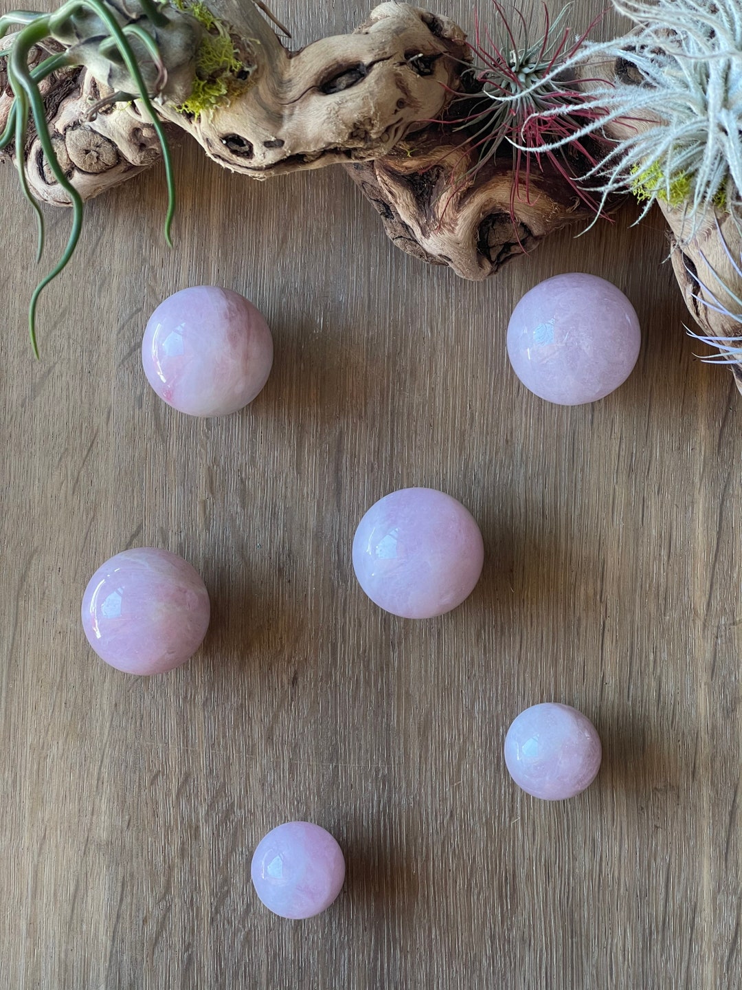 Morganite Spheres, Healing Sphere, Chakras, Reiki - Etsy