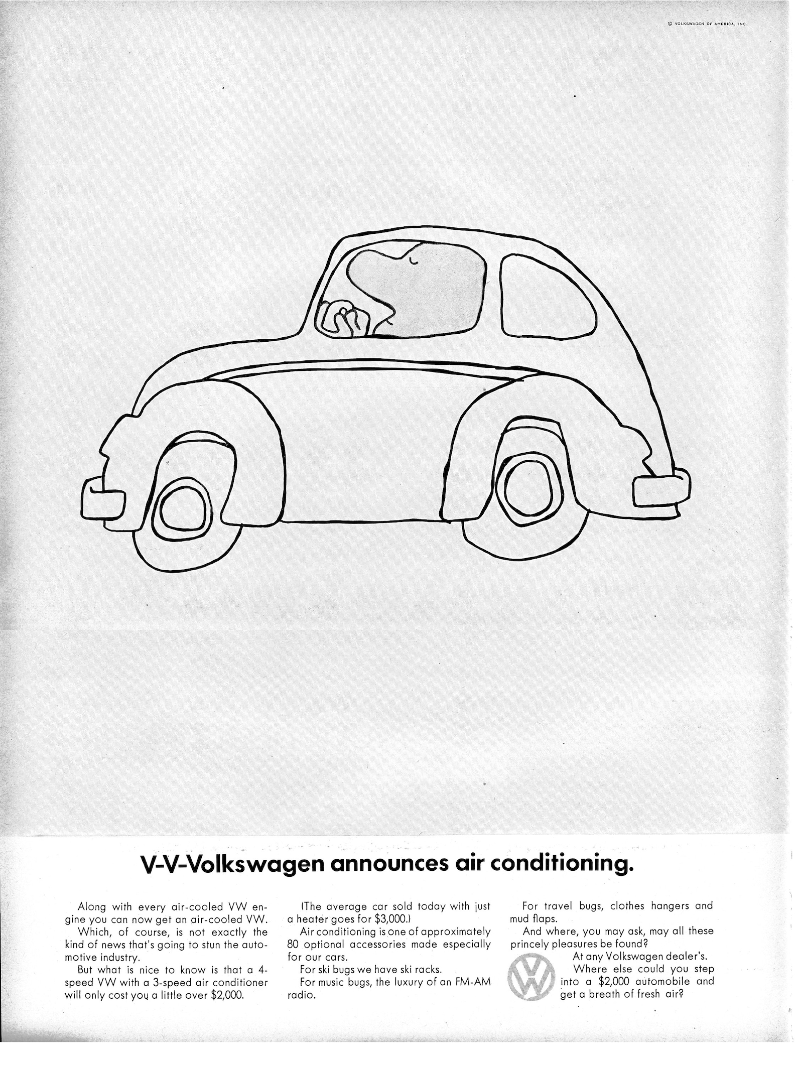 1968 VW Beetle Air Conditioning Now Included-original 13.5 10.5 ...
