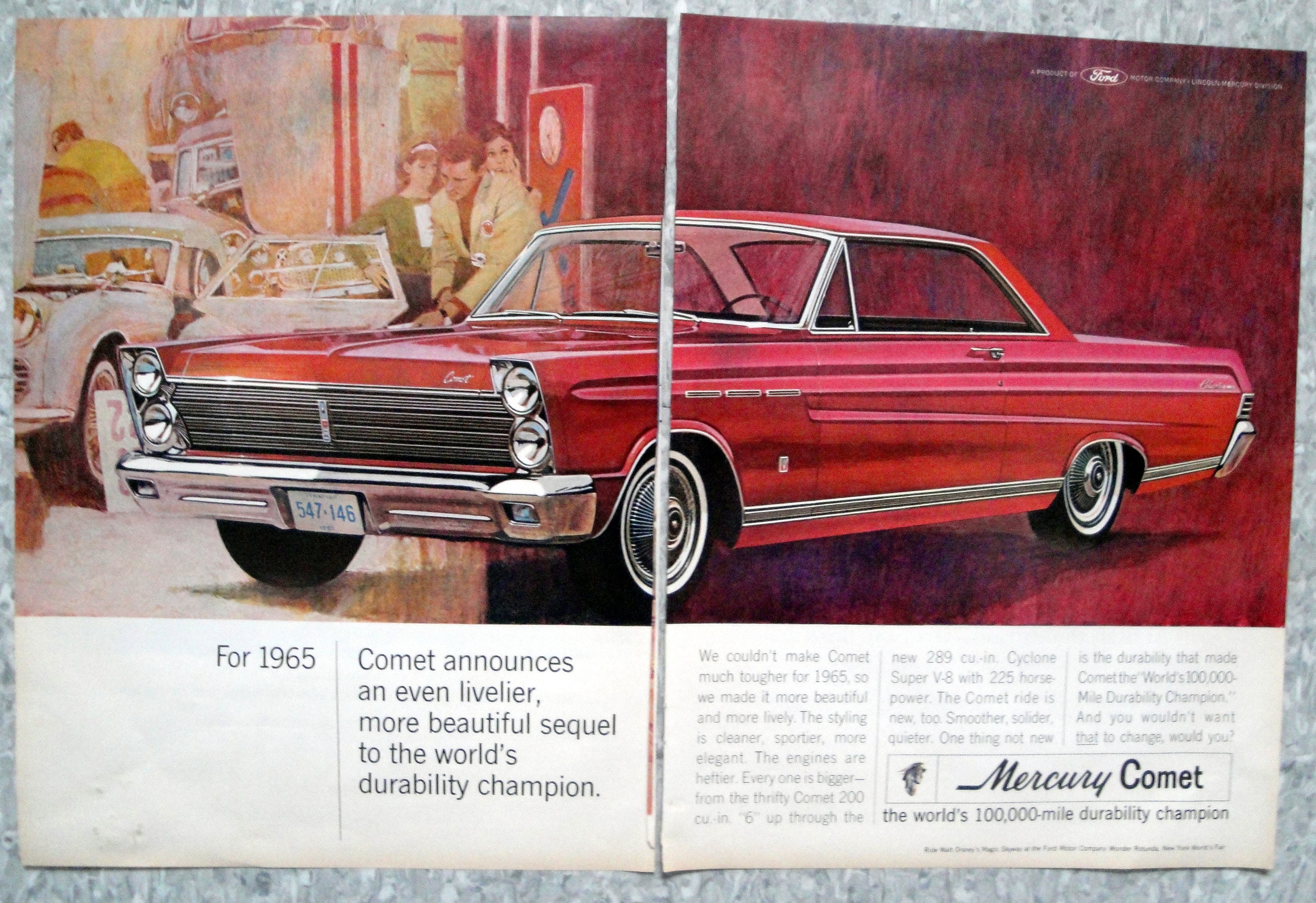 1965 Mercury Comet Caliente 289 Hp 1965 Mercury Comet Caliente