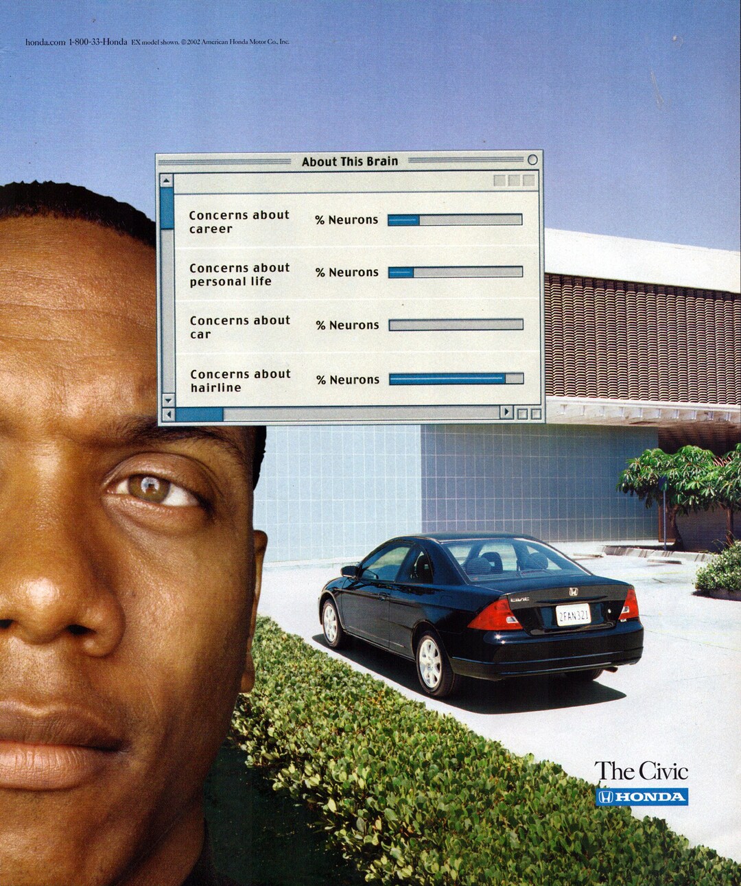 2002 Honda Civic EX Original Magazine Ad - Etsy