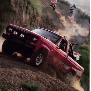 1987 Ford Ranger-stx Trim-2.9 Liter V-6-high Rider-original 2 Page ...