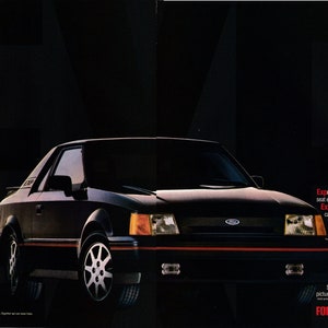 1986 Ford Escort EXP Sport Coupe 1.9 Liter Engine Original 2 - Etsy Canada