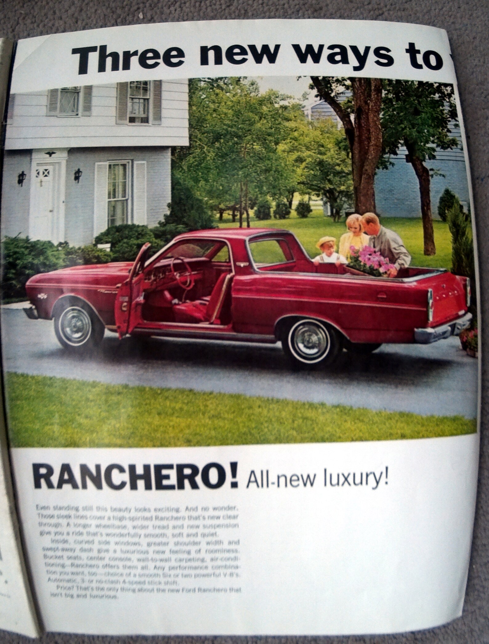 1966 Ford Ranchero Bronco Styleside Trucks-original 3 Sided - Etsy