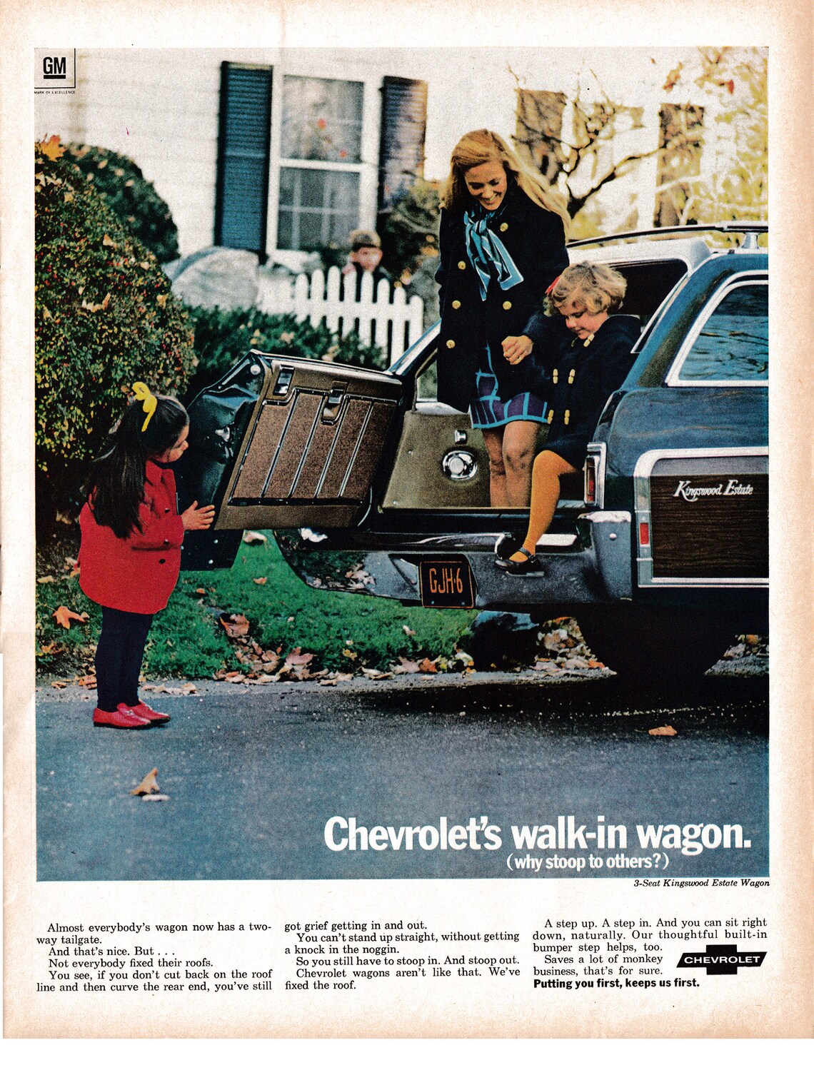 1969 Chevrolet Kingswood Estate Wagon Walk-in Original 13.5 - Etsy