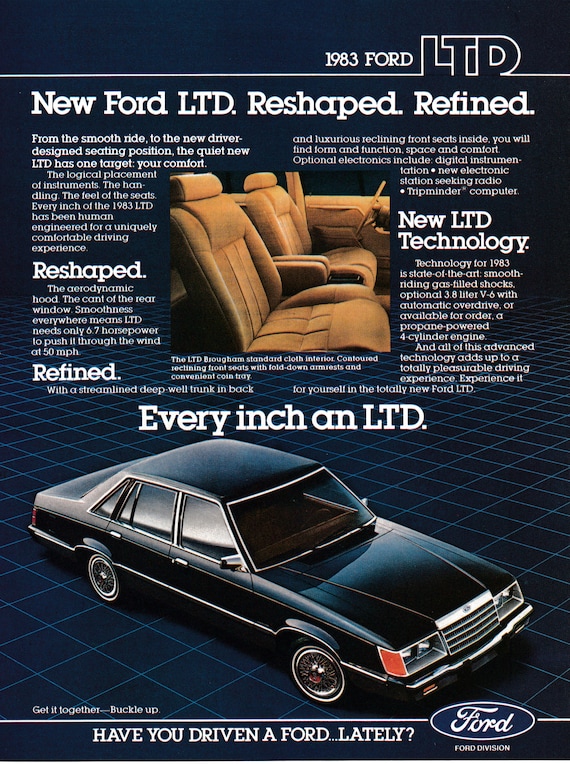 1983 Ford Ltd Interior