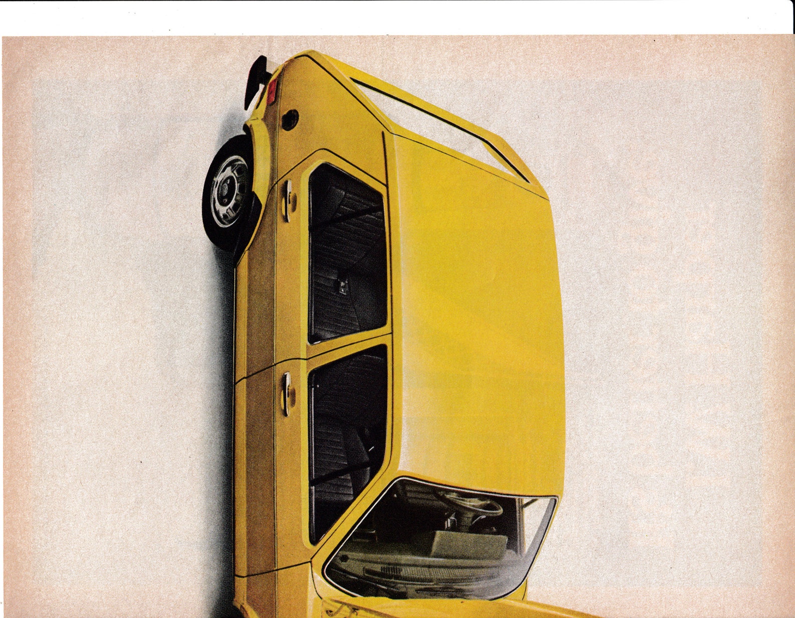 1976 VW Rabbit Volkswagen Sideways Engine Amazing Original 2 | Etsy