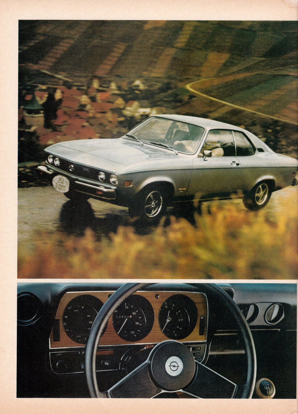 1974 Buick Opel Manta Luxus-Starting At 3274-Original 2 Page | Etsy