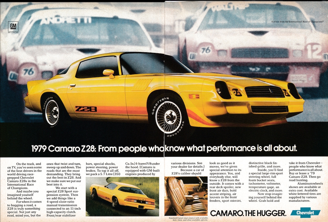 1979 Chevrolet Z28 Camaro IROC International Race of Champs-original 2 ...