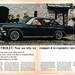 1965 Chevrolet Impala Super Sport-danube Blue-original 2 Page Magazine ...