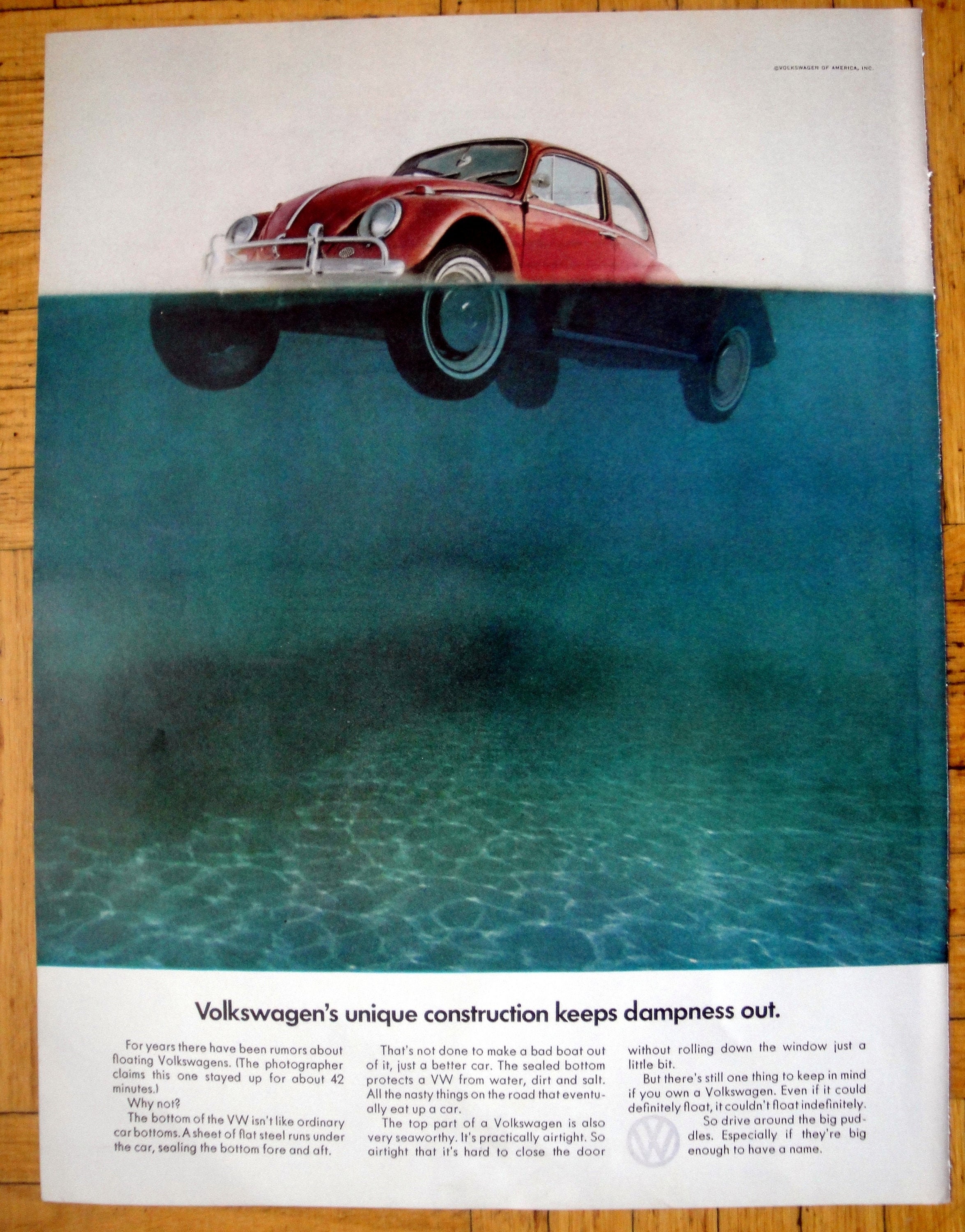Vw Thing In Water