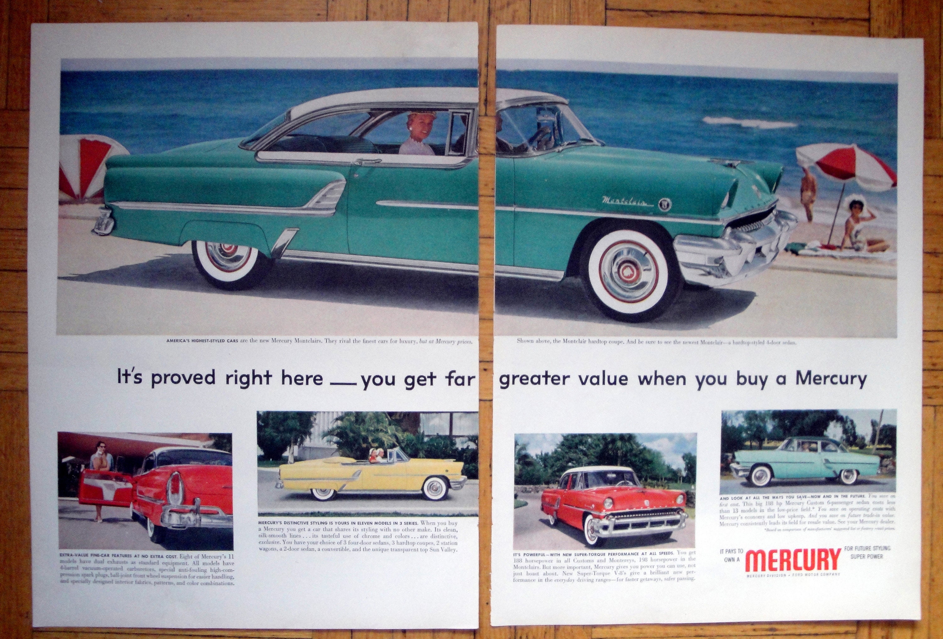 1955 Mercury Montclair for sale | Only 4 left at -75%