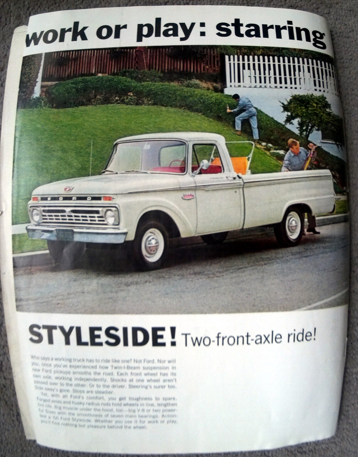 1966 Ford Ranchero Bronco Styleside Trucks-original 3 Sided - Etsy