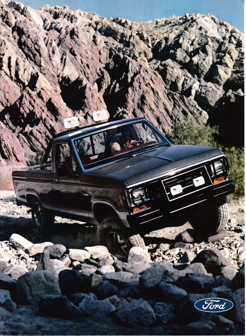 1985 Ford Ranger STX Pickup Truck Everything on It Original 2 - Etsy