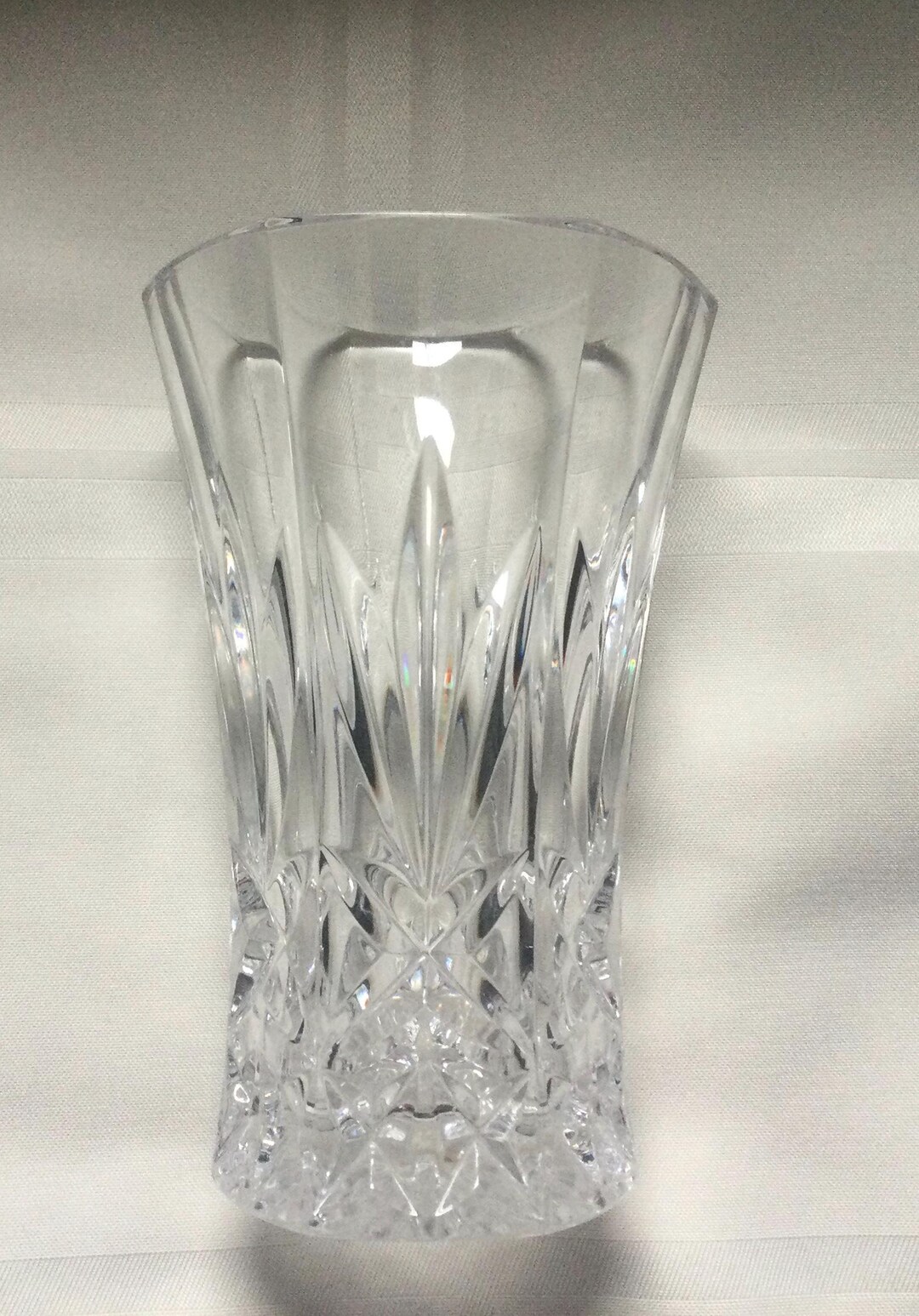 RCR Royal Crystal Rock Crystal Vase - Etsy