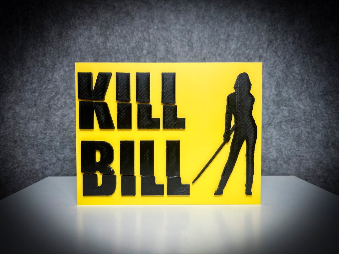 Kill Bill Action Figure Nerd Geek Gift Collection Edition Fan Art Film ...