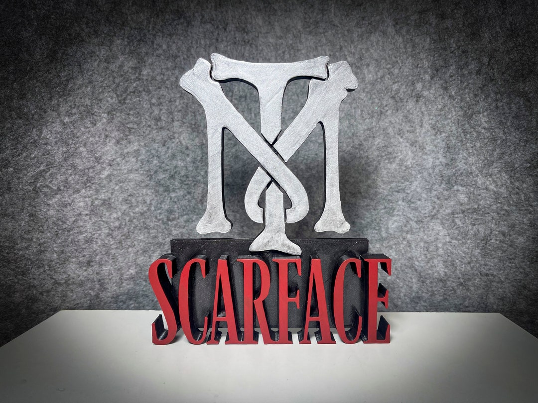 Scarface Action Figure Nerd Geek Gift Collection Edition Fan Art Movie ...