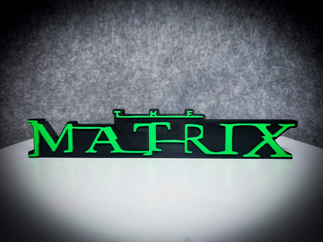 Matrix Action Figure Nerd Geek Gift Collection Edition Fan Art Movie ...