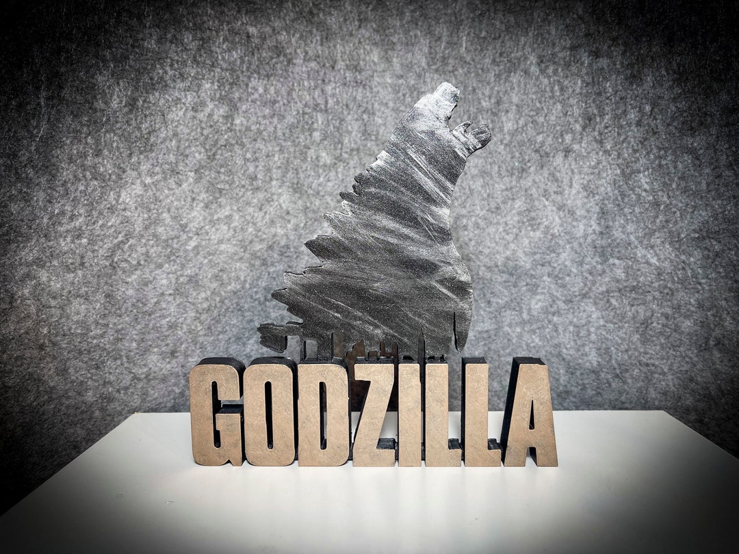 Godzilla Action Figure Nerd Geek Gift Collection Edition Fan Art Movie ...