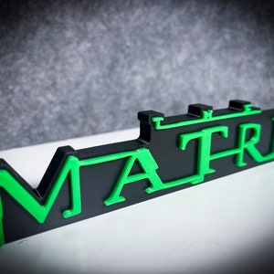 Matrix Action Figure Nerd Geek Gift Collection Edition Fan Art Movie ...