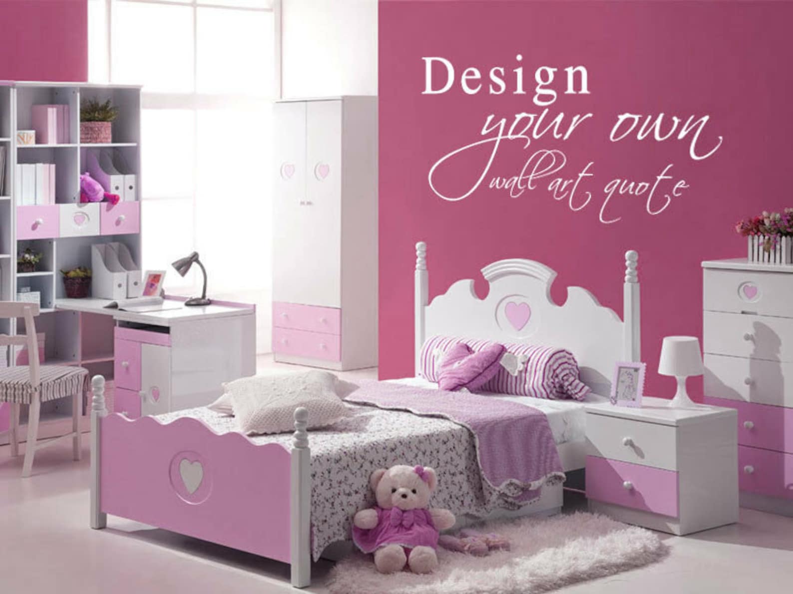 FULLY PERSONALISED Custom Vinyl Wall Art Sticker Decal - Etsy UK