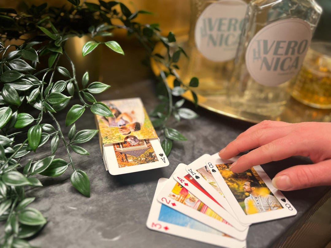 Personalised Playing Cards With Personalized Box! Wedding - Paper ...