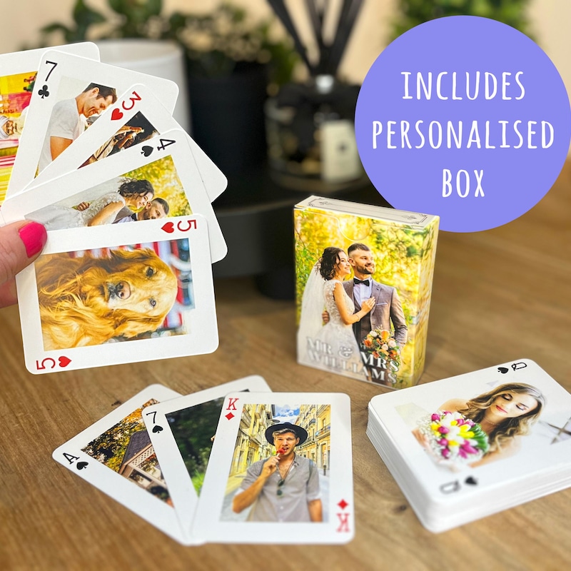 Personalized Playing Cards - Etsy