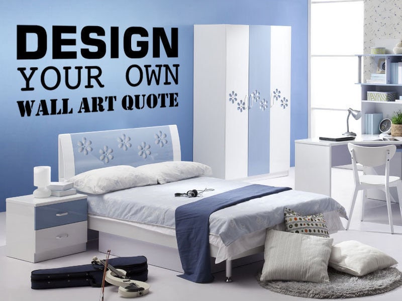 FULLY PERSONALISED Custom Vinyl Wall Art Sticker Decal - Etsy UK