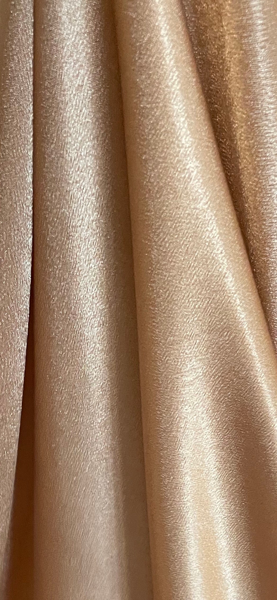 Gold Crepe Back Satin Fabric 58'' PRICE PER METER | Etsy