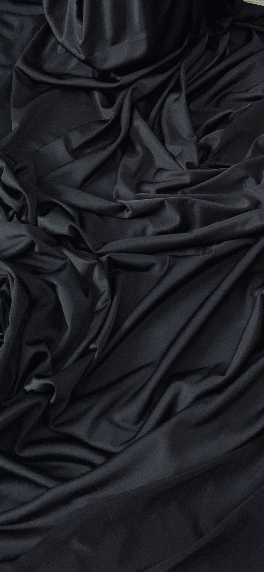 Schwarz Stretch Lycra Stoff 58 '' PREIS PRO METER - Etsy.de