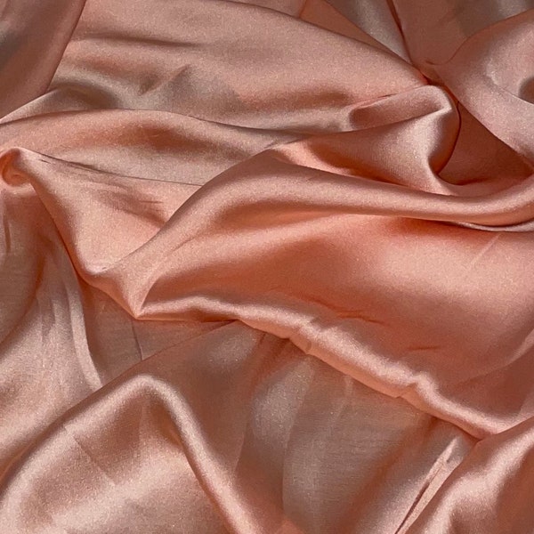 Peach Fabric - Etsy UK