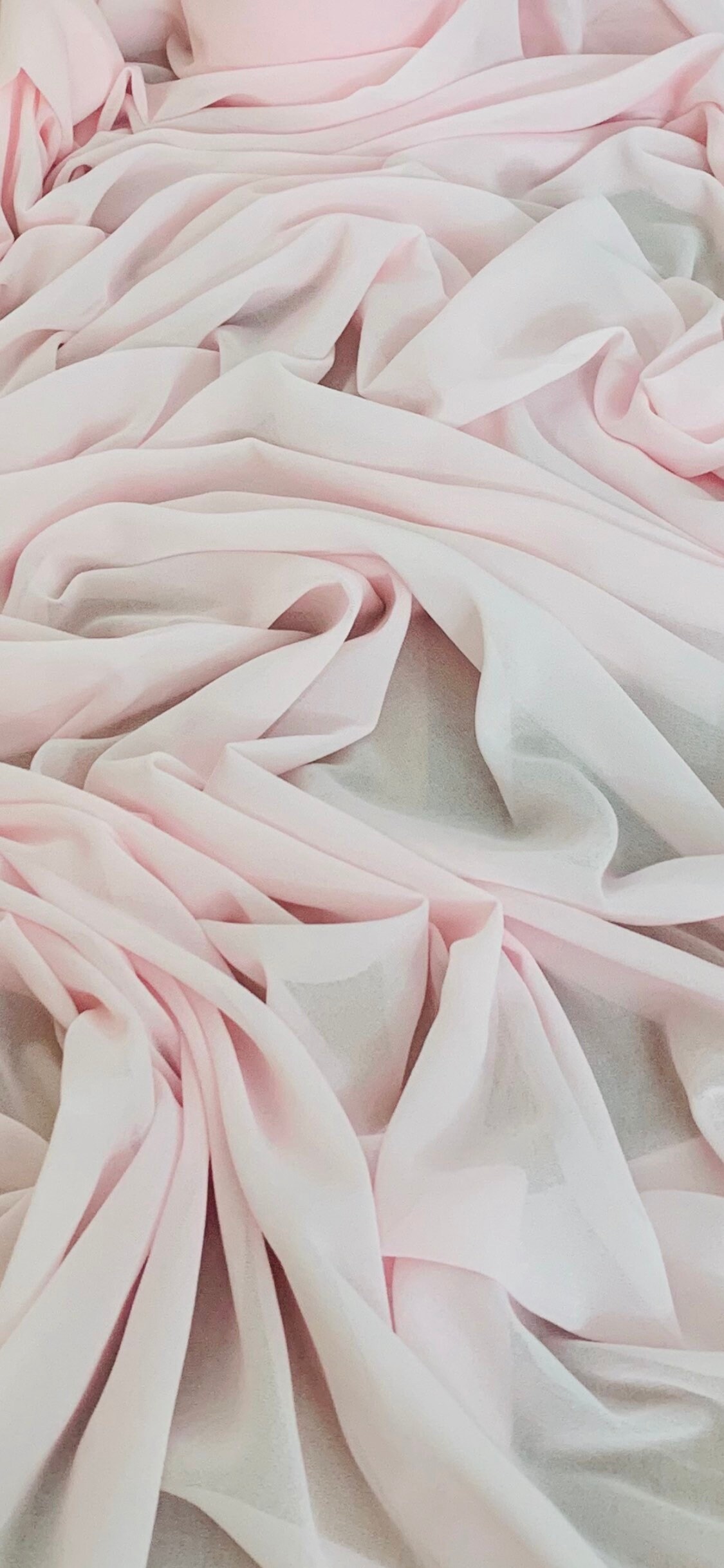 Baby Pink Crepe Georgette Fabric 58'' PRICE PER METER - Etsy Australia