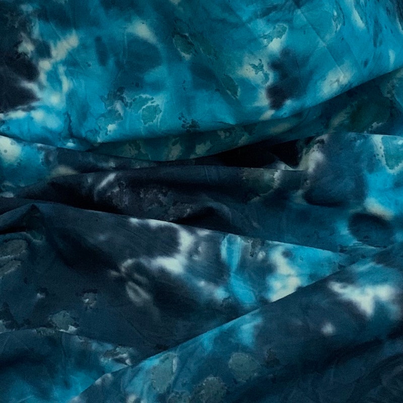 Turquoise Batik - Etsy