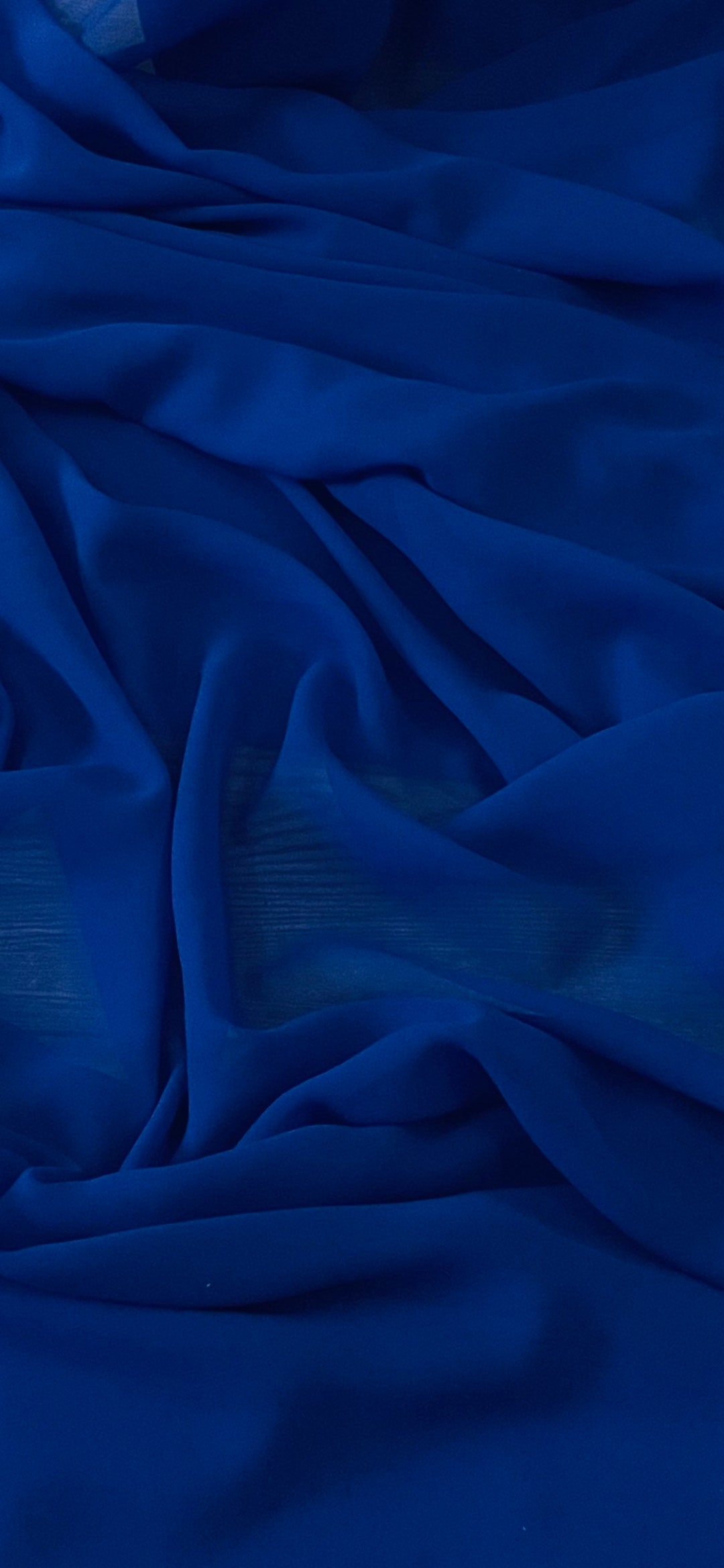 Royal Blue Supreme Chiffon Fabric 45'' PRICE PER METER - Etsy