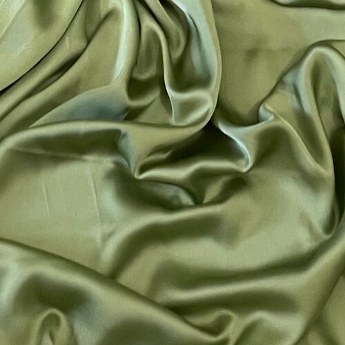 19mm Silk Charmeuse Satin Pure Solid Fabric 45 Width - Etsy