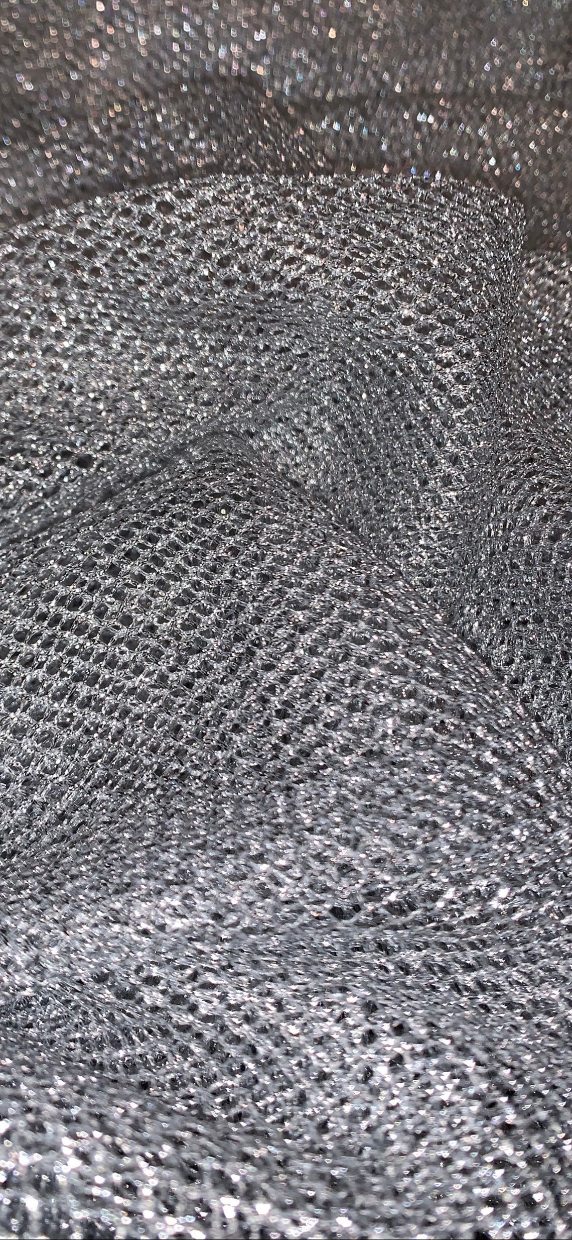 Silver Fishnet Chainmail Mesh/net Fabric 58'' PRICE | Etsy