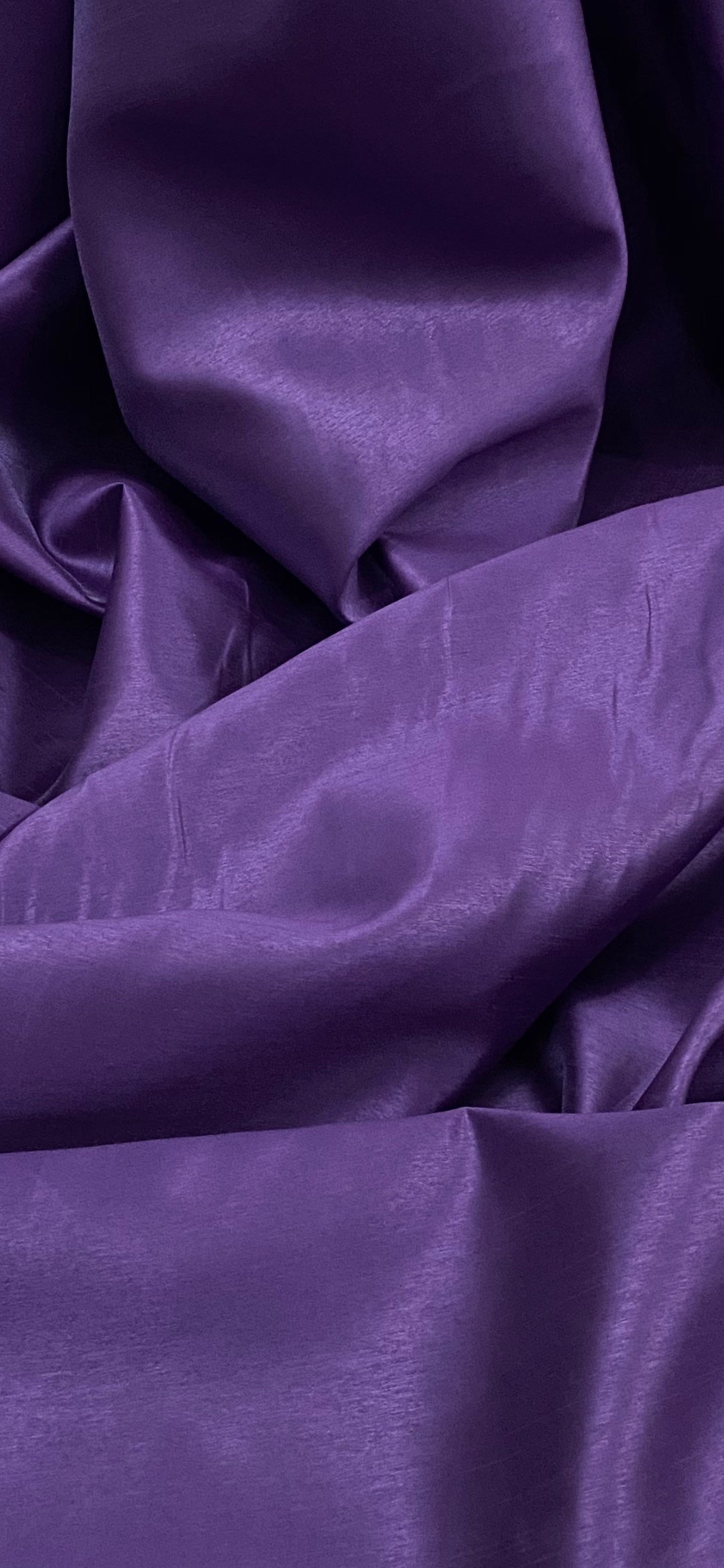 Purple Shantung Faux Silk Fabric 58'' PRICE PER METER - Etsy