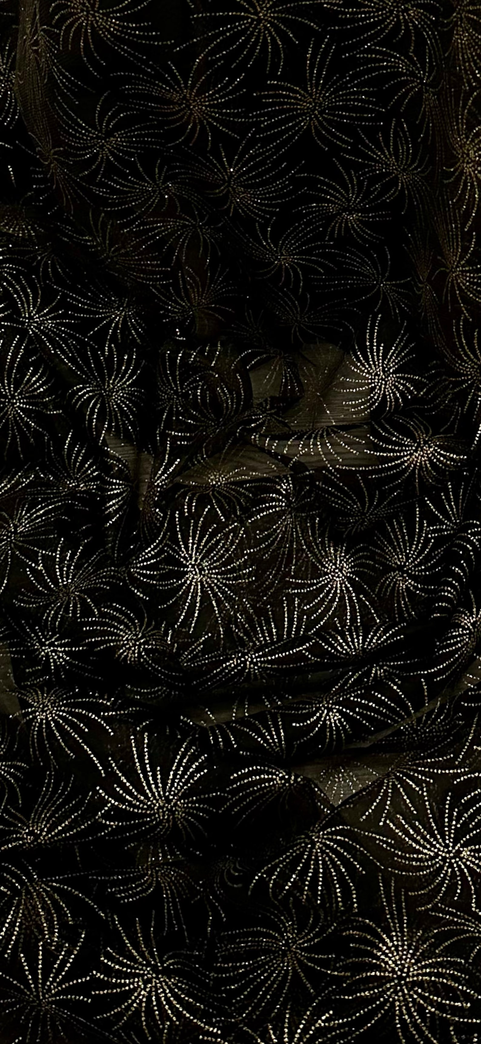 Black Gold Fireworks Organza Fabric 58'' PRICE PER METER - Etsy