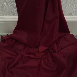 Claret Red Anti Static Lining Fabric 58'' PRICE PER METER - Etsy