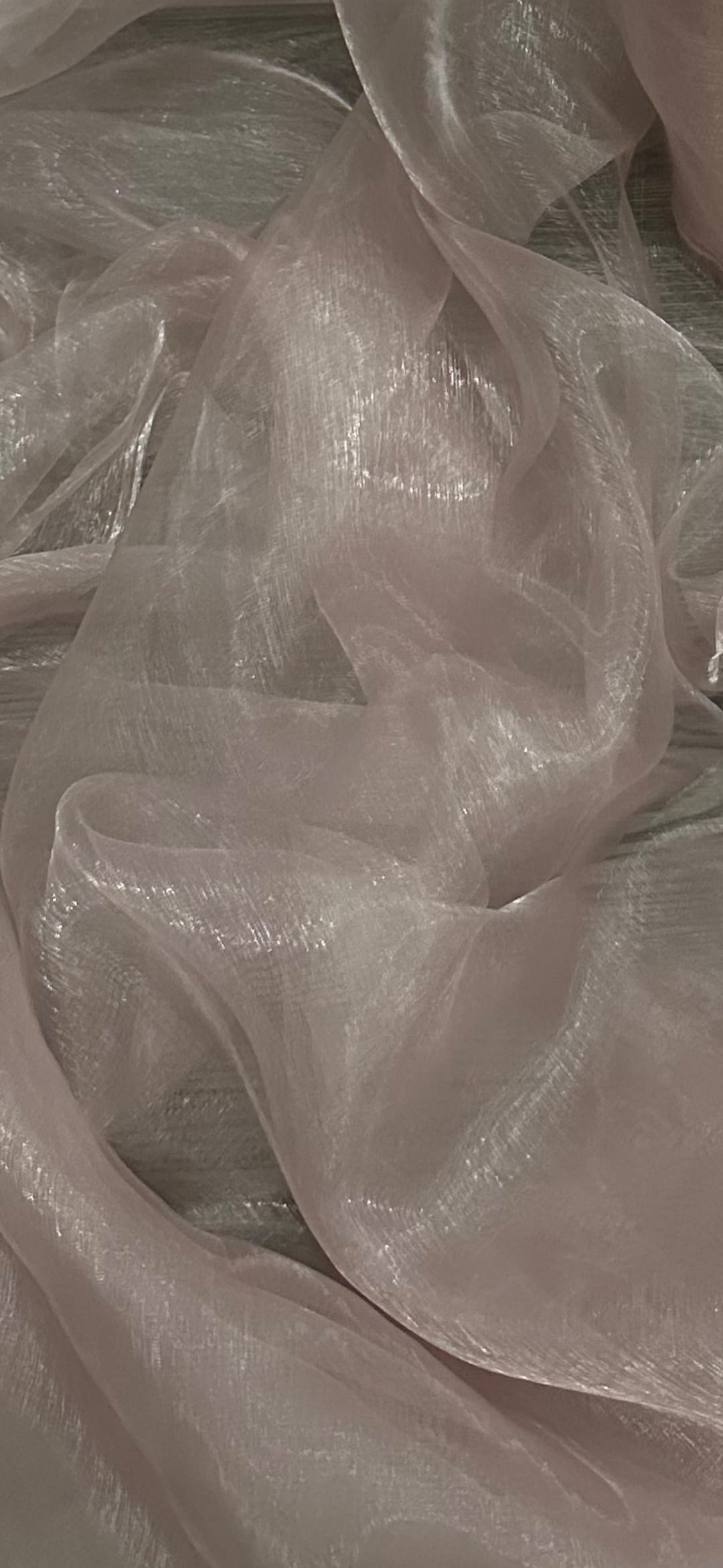 Schöne Organza Stoff Tedi Bild