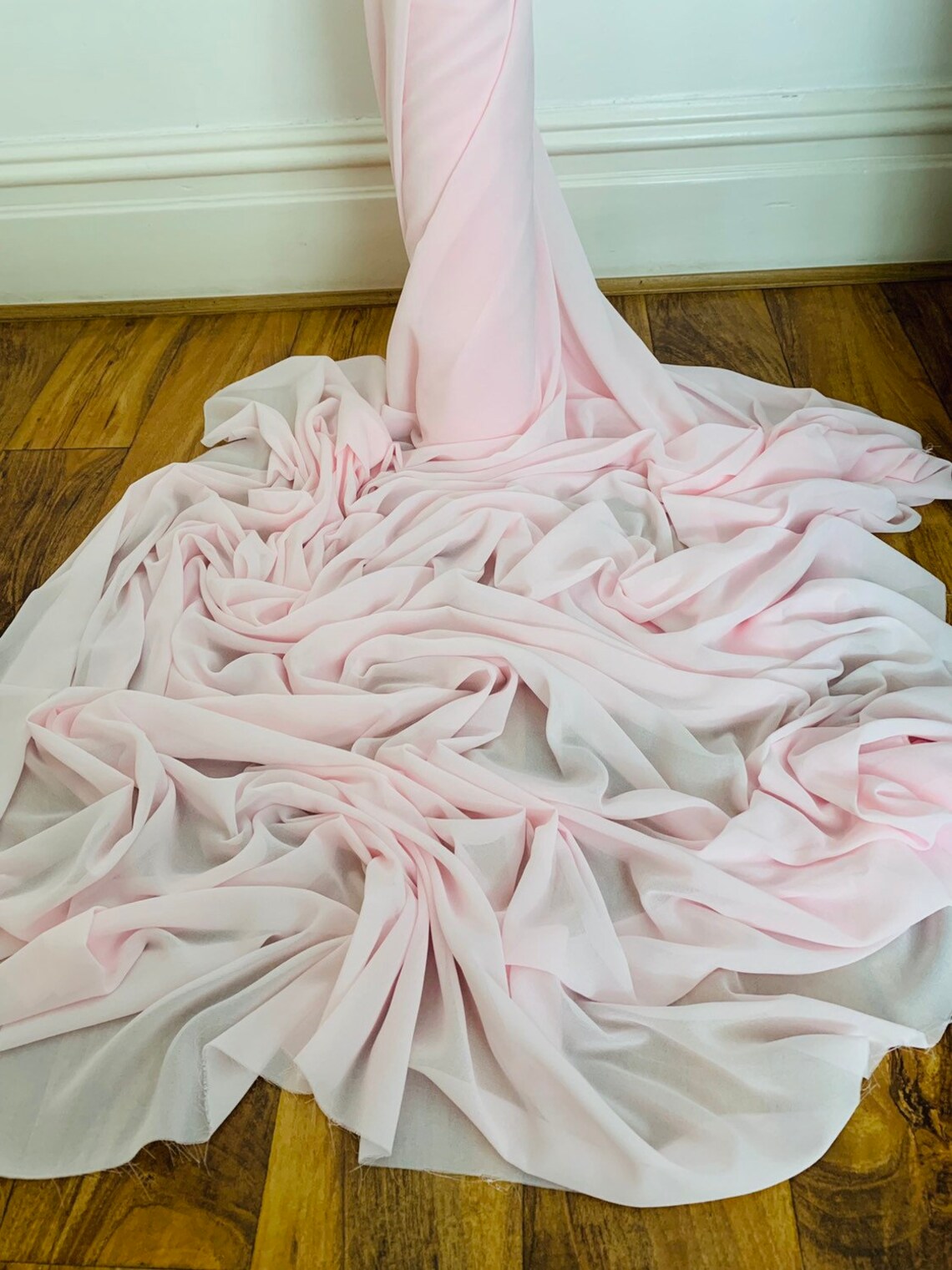 Baby Pink Crepe Georgette Fabric 58'' PRICE PER METER - Etsy Australia