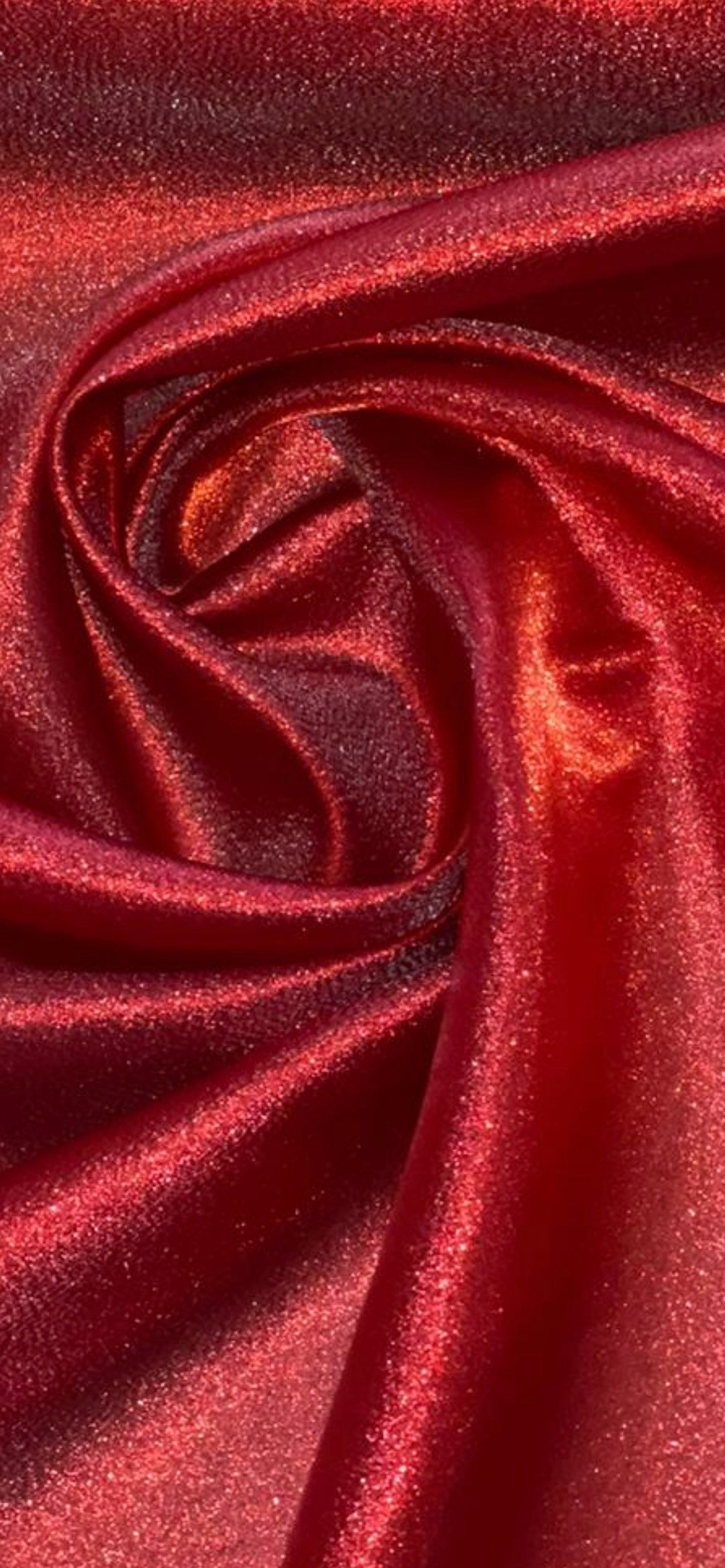 Red Metallic Organza Fabric 58'' PRICE PER METER - Etsy