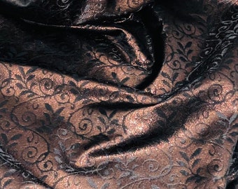 Copper Fabric | Etsy UK