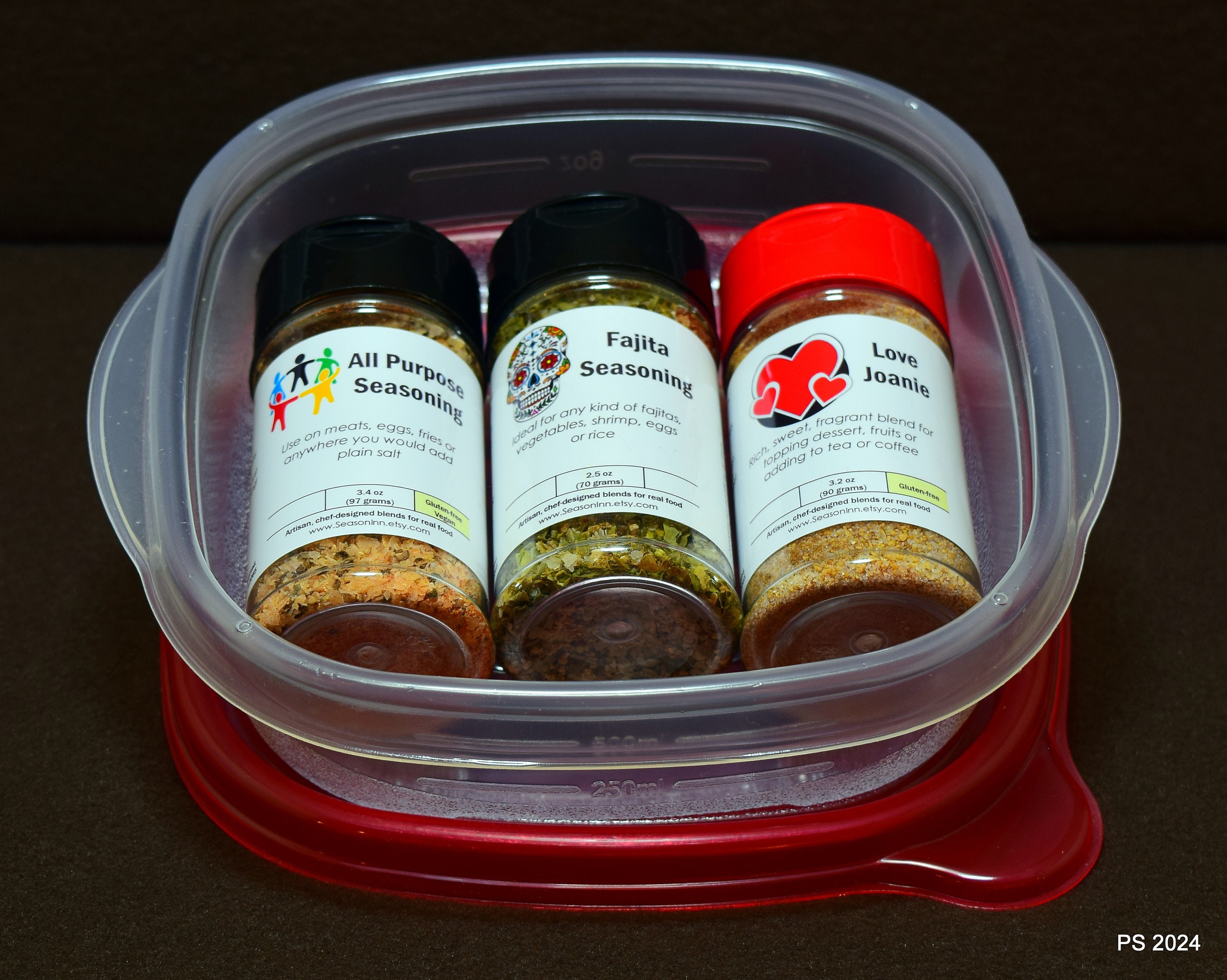 Seasoninn Travel Spice Kitchen for Vacation Home Cooking, Camping ...