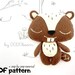Felt Beaver Pattern, Beaver Toy Diy, Baby Beaver, Beaver Stuffed Toy ...