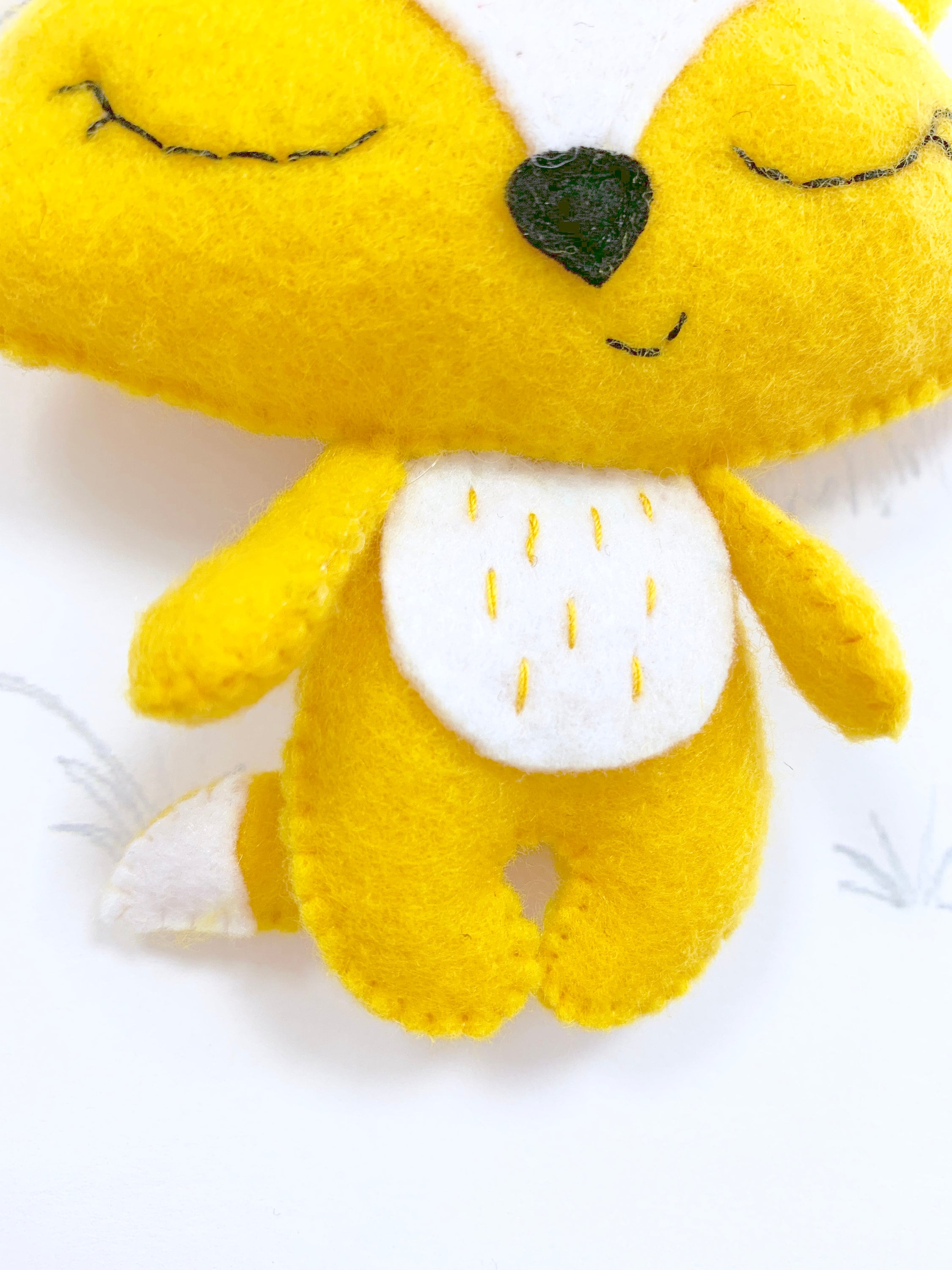 Felt Fox Pattern Felt Fox Pdf Felt Fox Diy Felt Toy - Etsy Canada